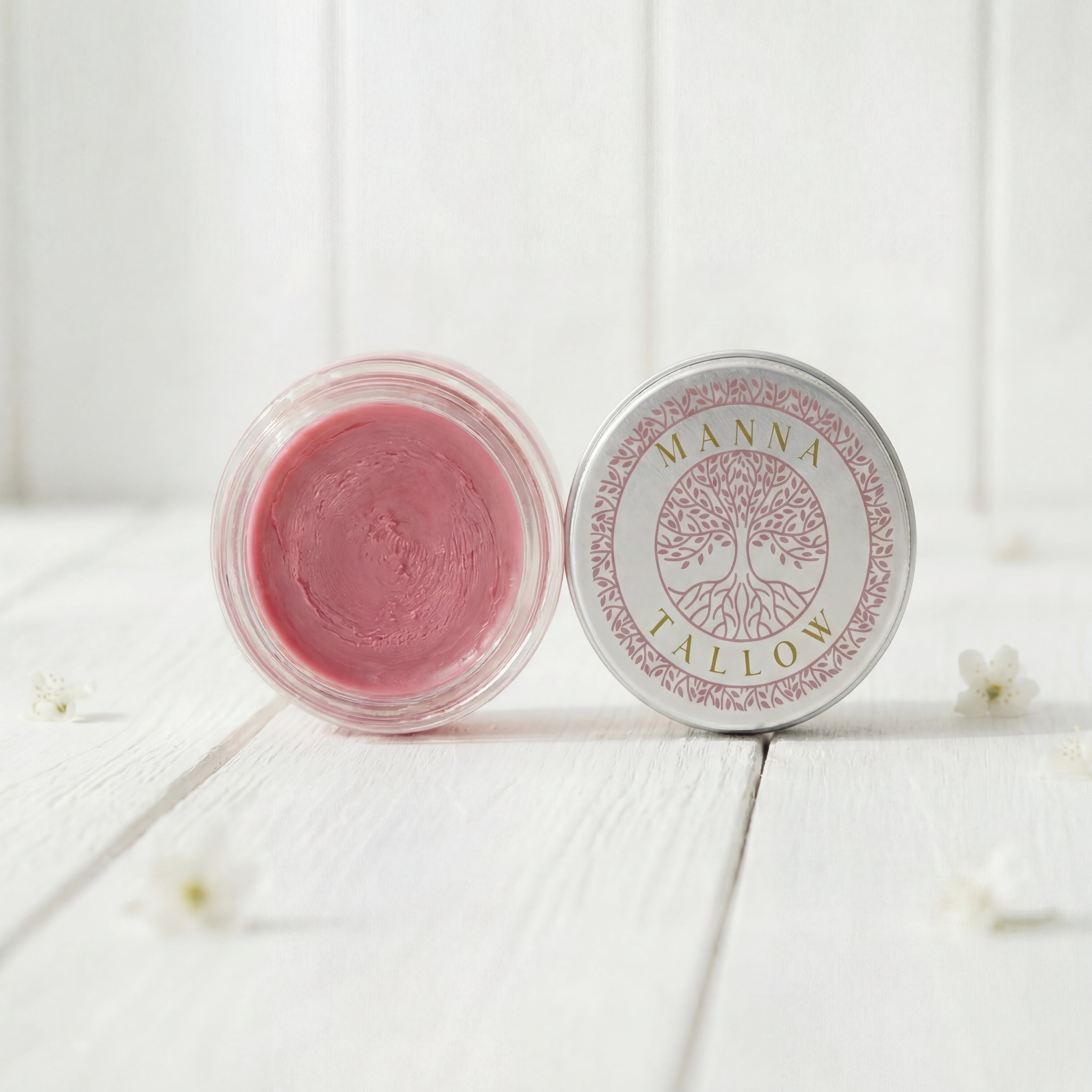 Tallow Lip & Blush Balm - Heirloom Blush Balm with Grass-Fed Tallow (S ...